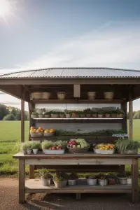 Fresh and Flavorful: Creative Roadside Farm Stand Ideas - Girl and Happy