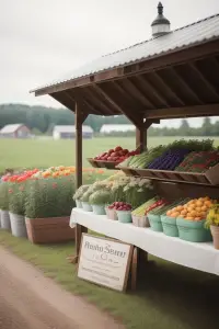 Fresh and Flavorful: Creative Roadside Farm Stand Ideas - Girl and Happy